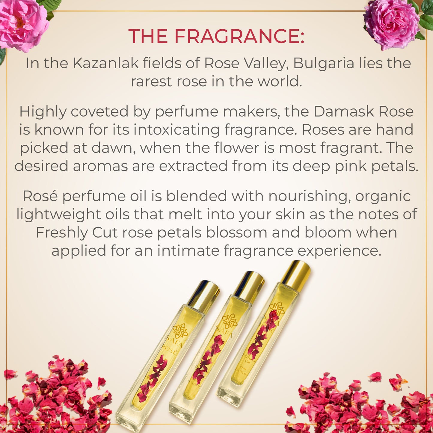 Rosé Perfume Oil – SAFA
